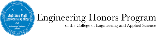 Engineering Honors Program Of The College Of Engineering And Applied